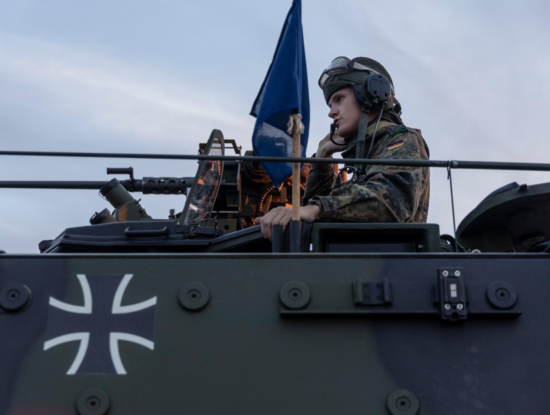 Военные Бундесвера прибыли в Литву на бригадные учения НАТО ::Первый ...